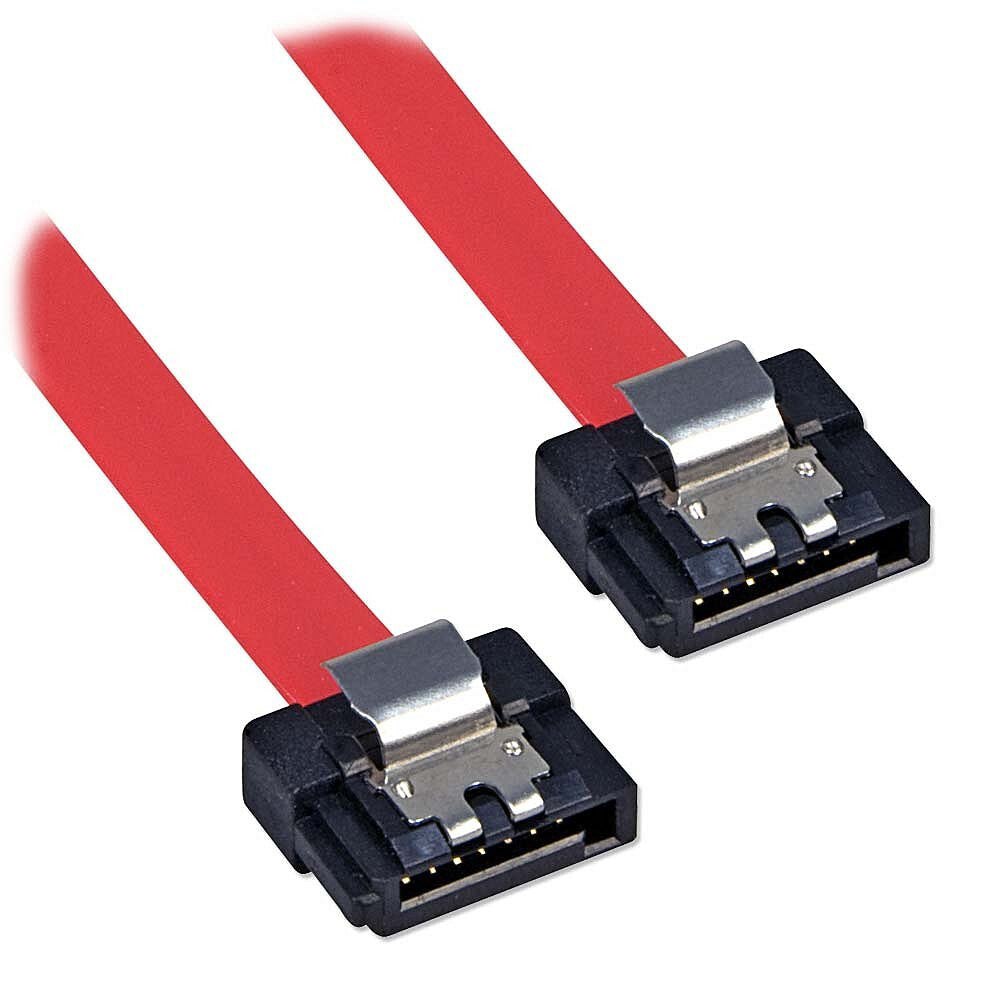 Lindy 0.2m Low Profile Latching SATA Cable – EuroBusiness Products UK